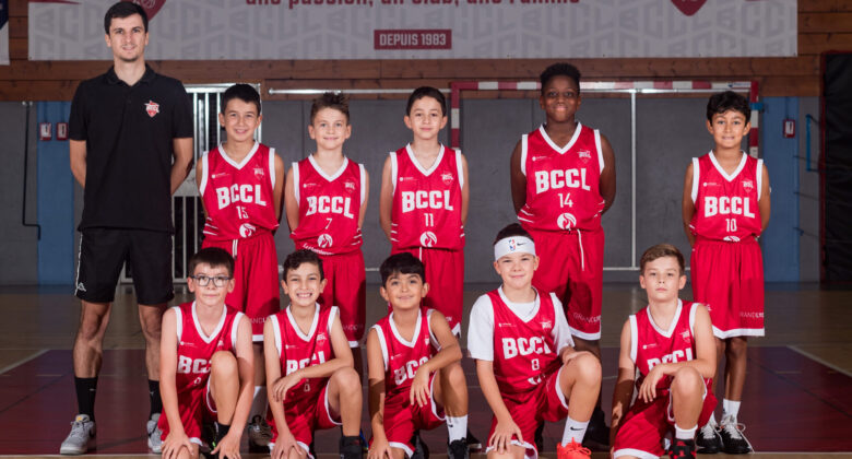 Equipe de basket U11M1 - 2023/24 - BCCL Villeurbanne